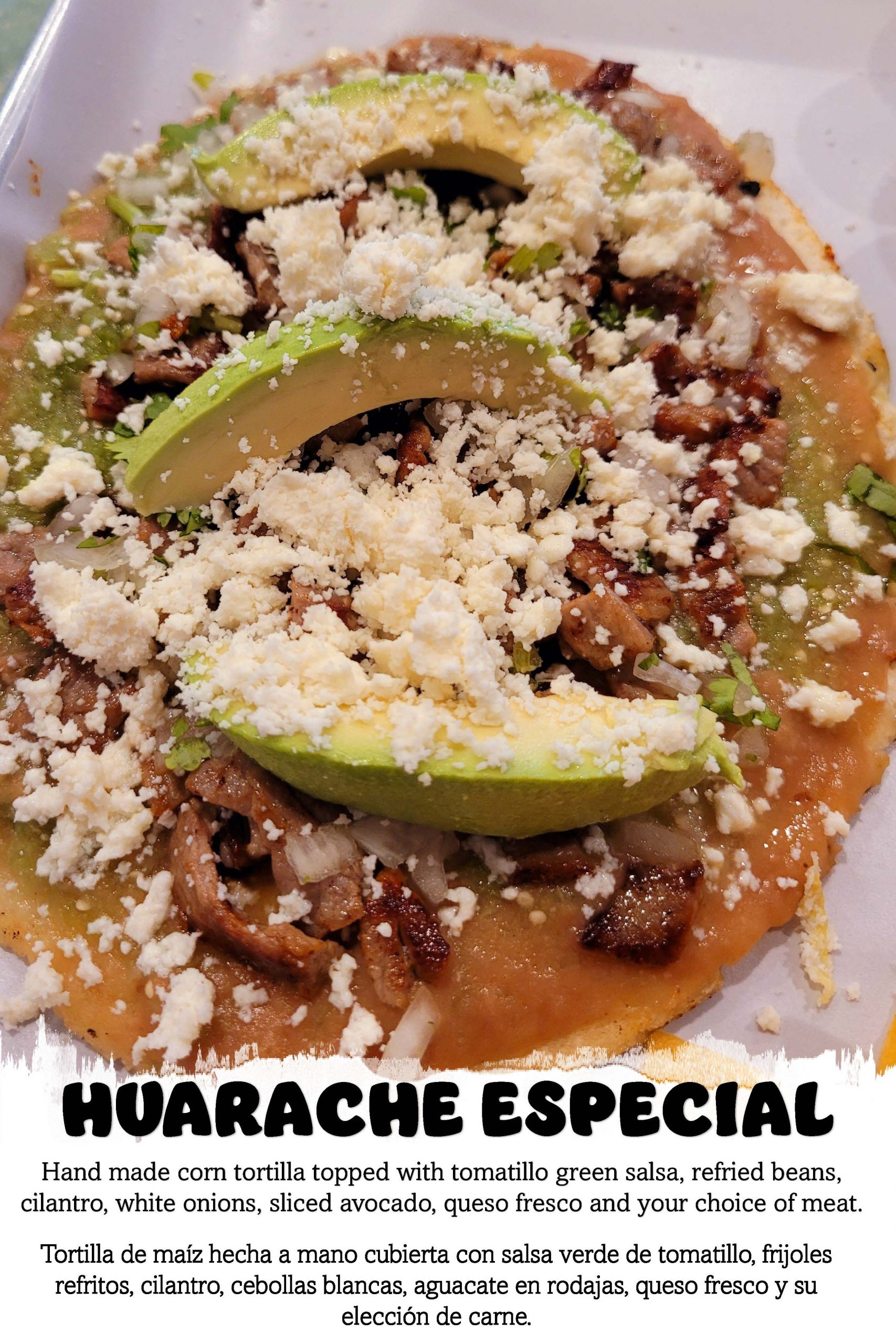 Menu – Taco el Chingón